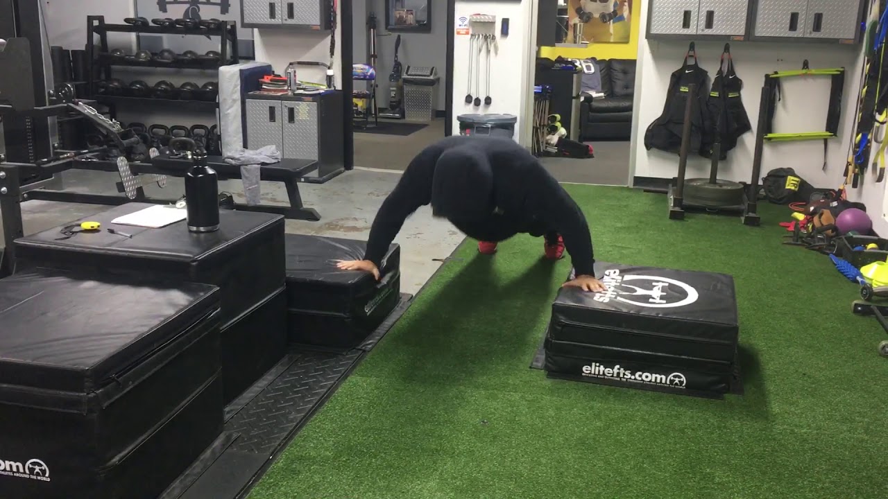 Depth Plyo Push Up - YouTube