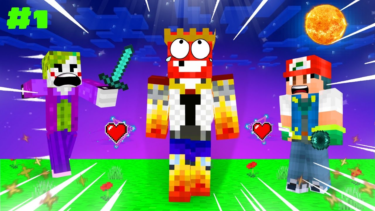 Minecraft But, Every Hit Steals Heart! 💓⚔️ | TROLLING FRIENDS 😂🤣 - YouTube