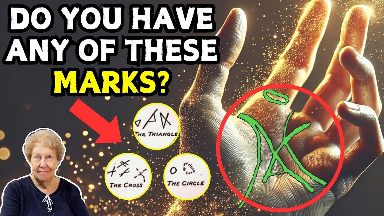 REVEALED: The MEANING OF THESE MARKS In Your HANDS and their CONNECTION ...