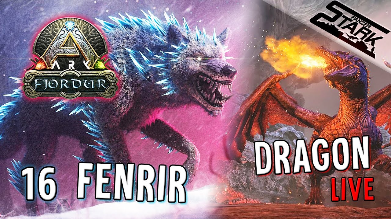 ARK Fjordur - 16.Rész (🐲Sárkány &🐺Fenrir Boss Harc) - Stark LIVE - YouTube