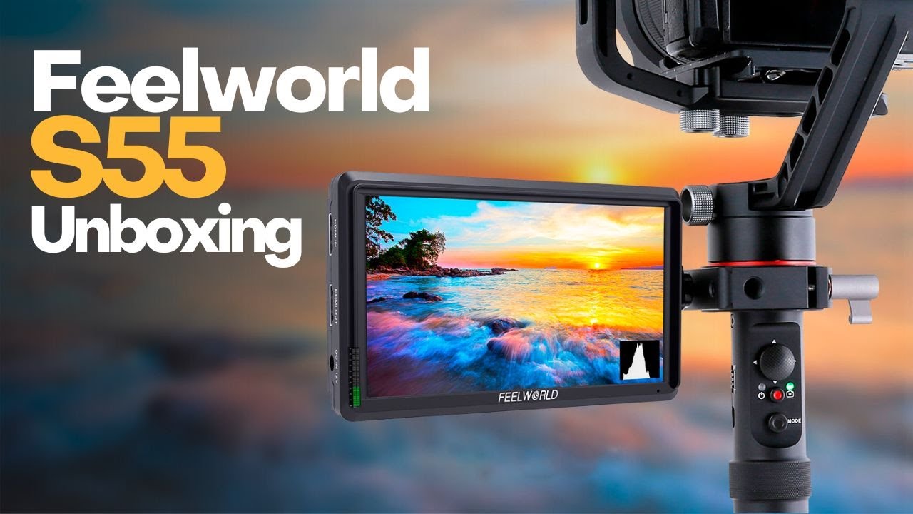 UNBOXING MONITOR FEELWORLD S55 - YouTube