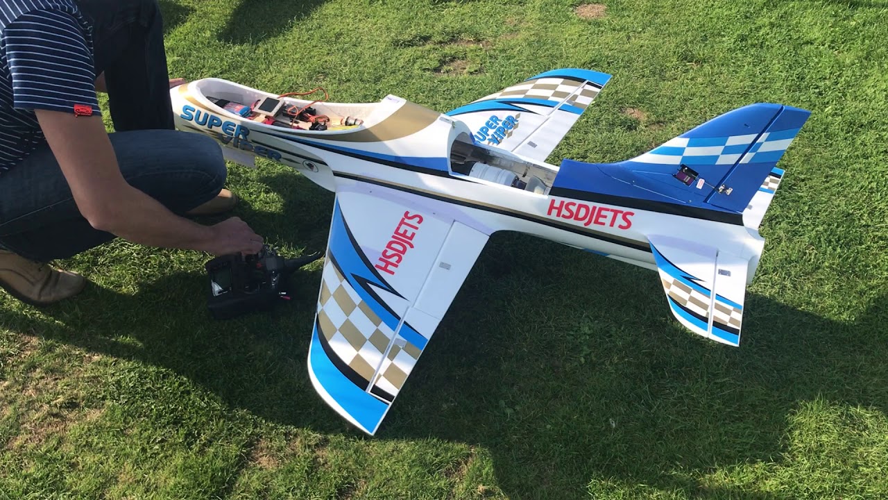 HSD Super Viper Jet ECO - first turbine run - YouTube