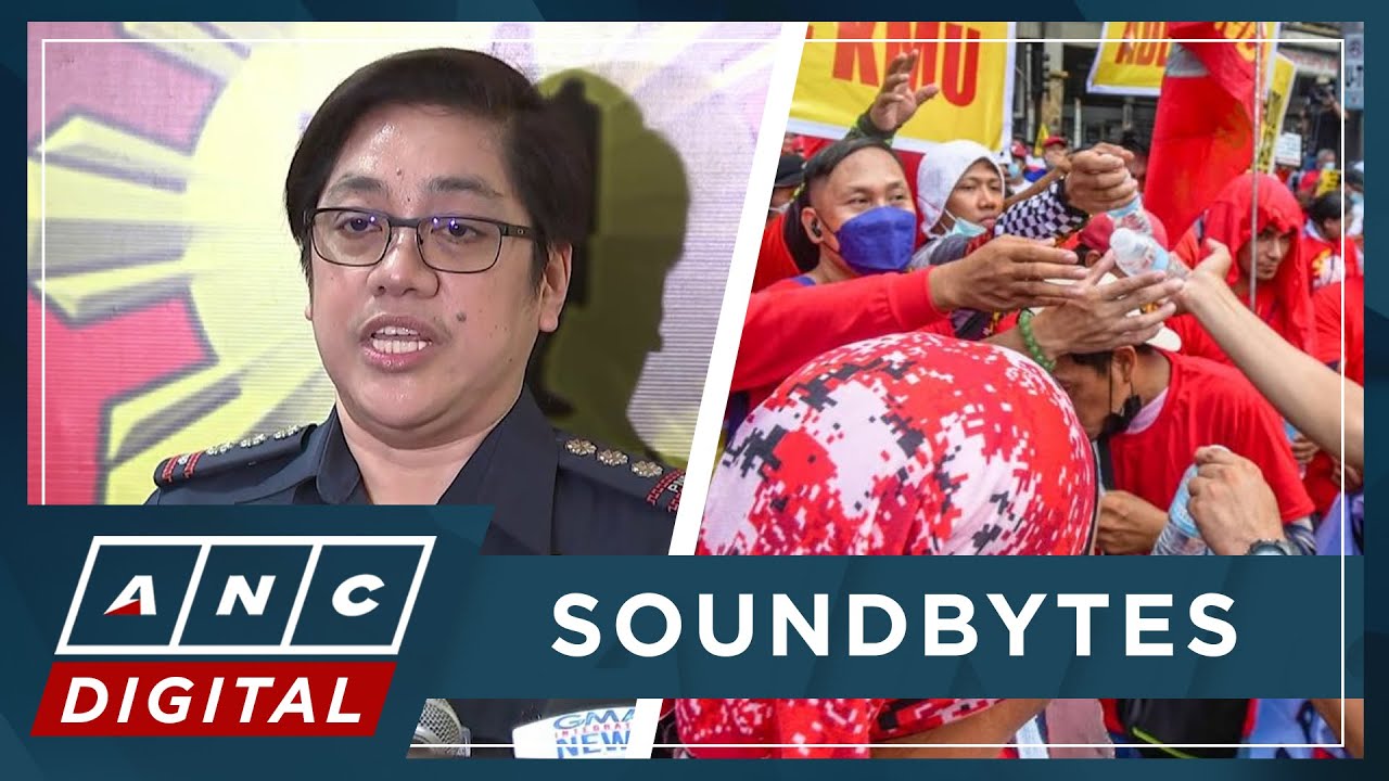PNP: Labor day protests 'relatively peaceful' | ANC - YouTube