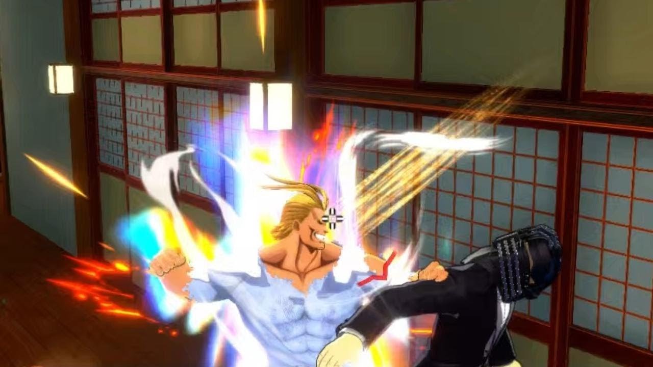 Aggressively playing with All Might Full ranked game | MY HERO ULTRA ...