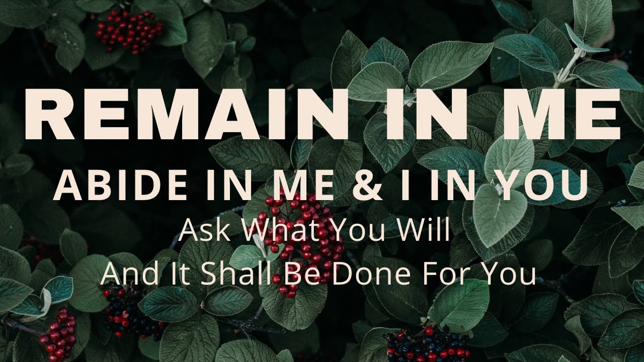 Remain In Me - YouTube