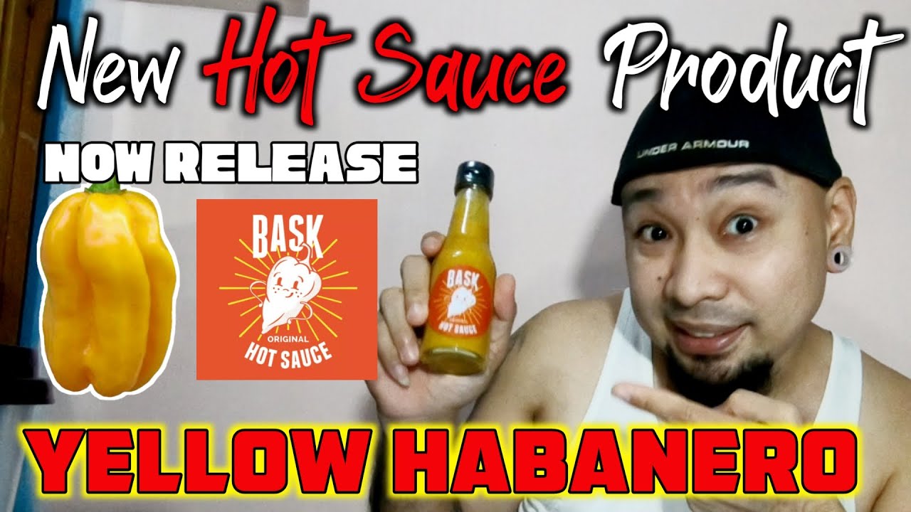 NEW HABANERO HOT SAUCE | BASK HOT SAUCE REVIEW - YouTube