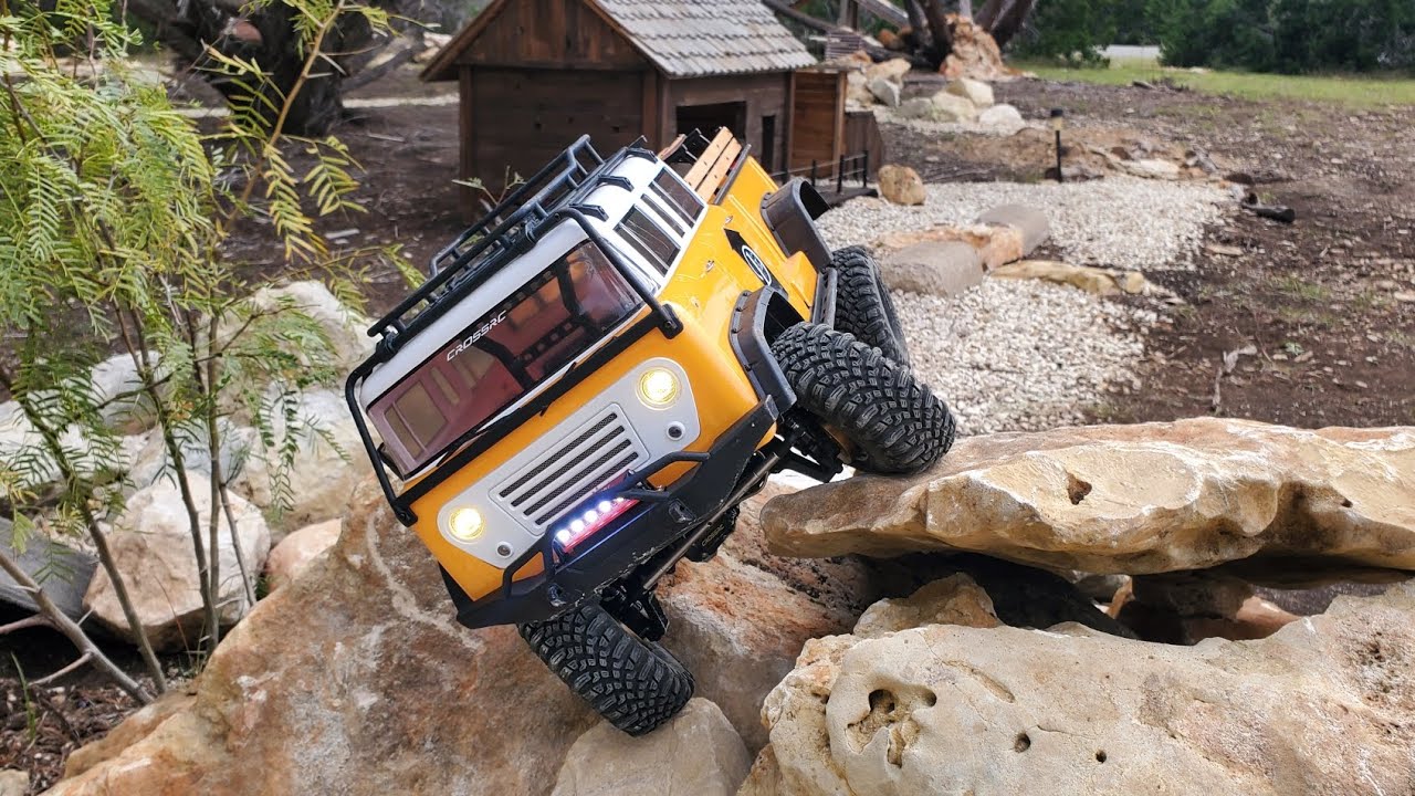 Cross RC JT4, first run after metal axel change - YouTube