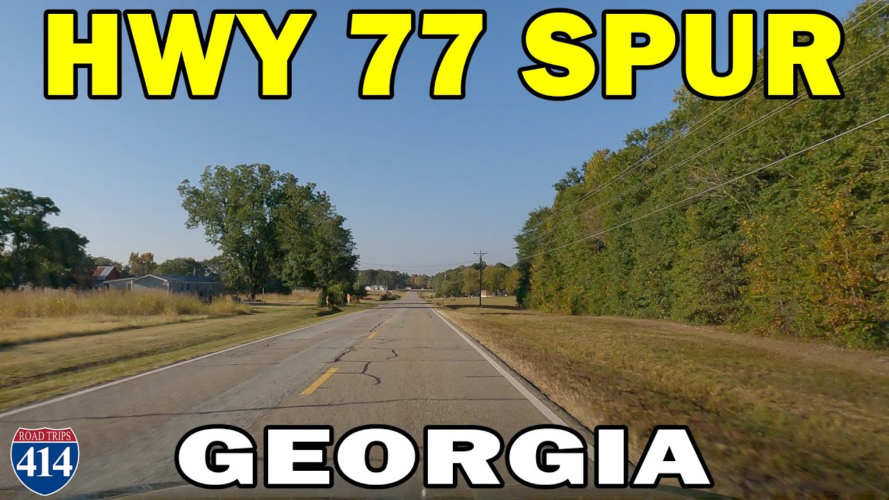 Georgia State Route 77 Spur West - YouTube