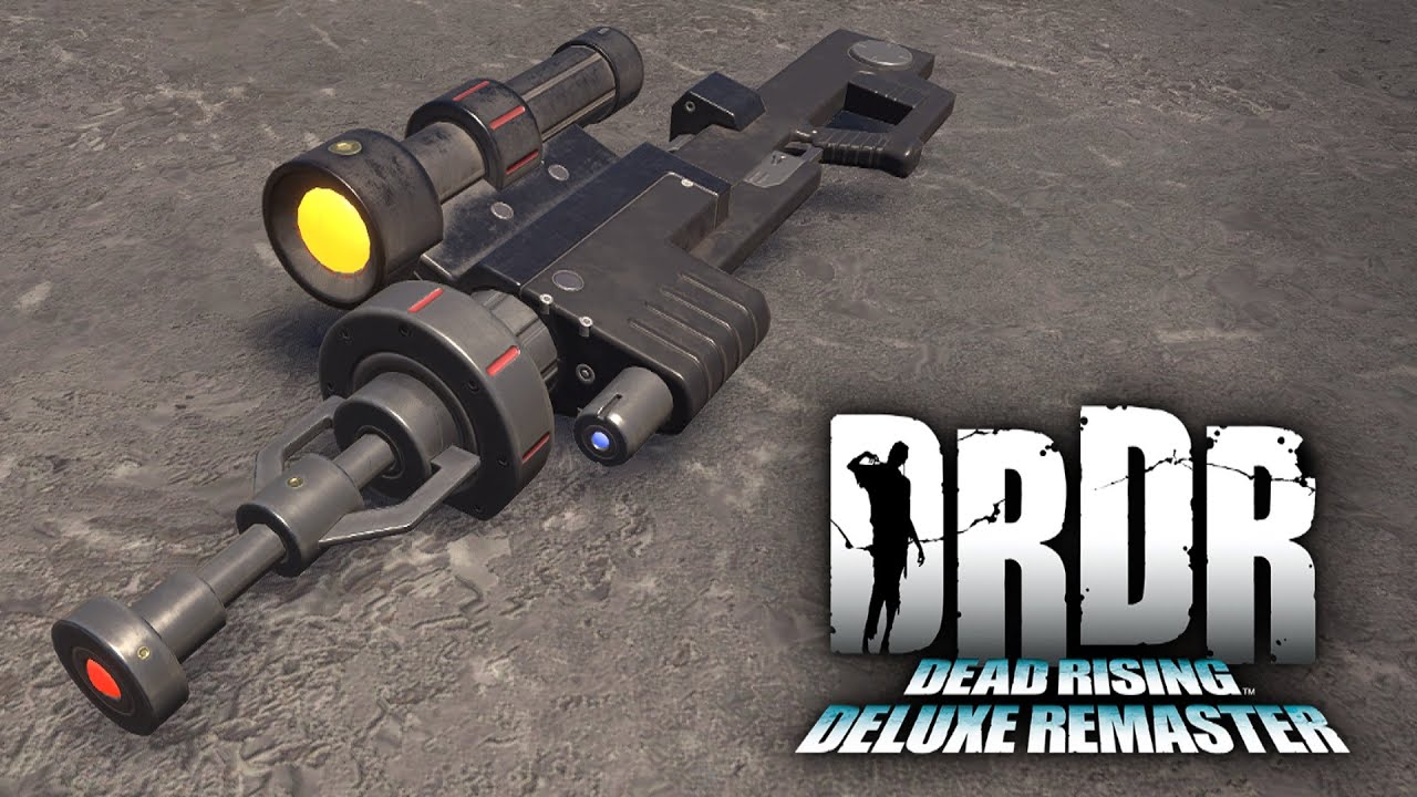 DEAD RISING Deluxe Remaster - The Unused BEAM GUN Returns! - YouTube