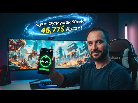 Oyun Oynayarak Sürekli 46,77$ Kazan! - İnternetten Para Kazanma Yolları 2025
