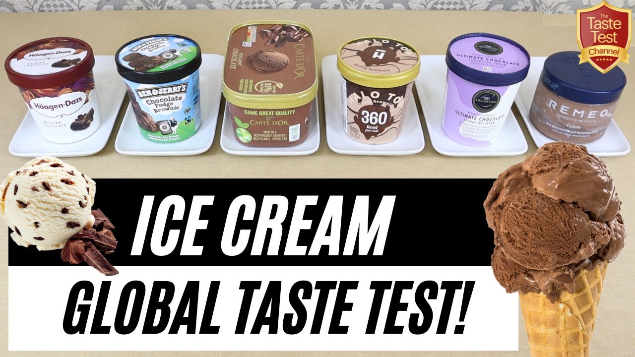 ICE CREAM & GELATO TASTE TEST COMPARISON! | Is this the BEST Ice Cream ...