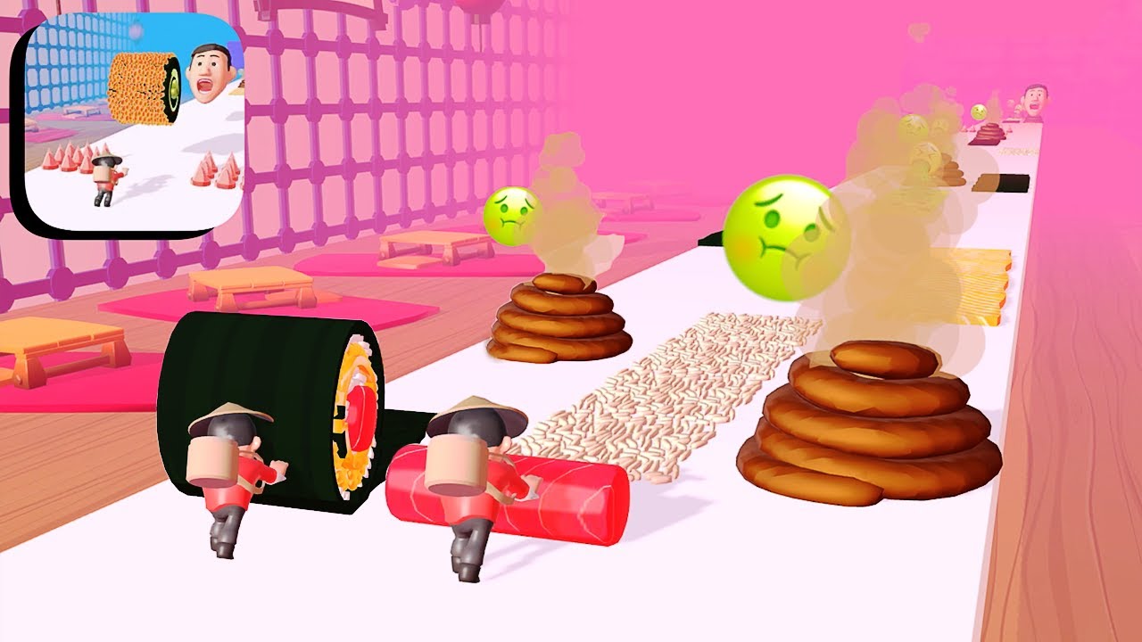 Sushi Runner - All Levels Gameplay Android,ios (Level 5) - YouTube