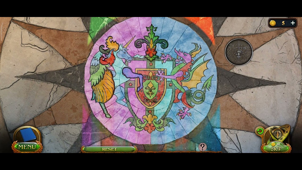 Lost Lands 8 Sand Captivity Academy of Magicians Floor Emblem ...