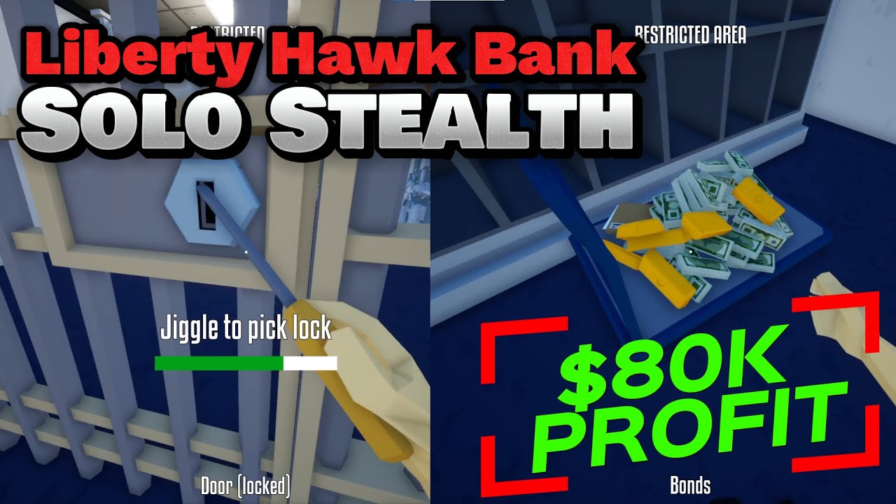 One-armed Robber - Liberty Hawk Bank easy guide - YouTube