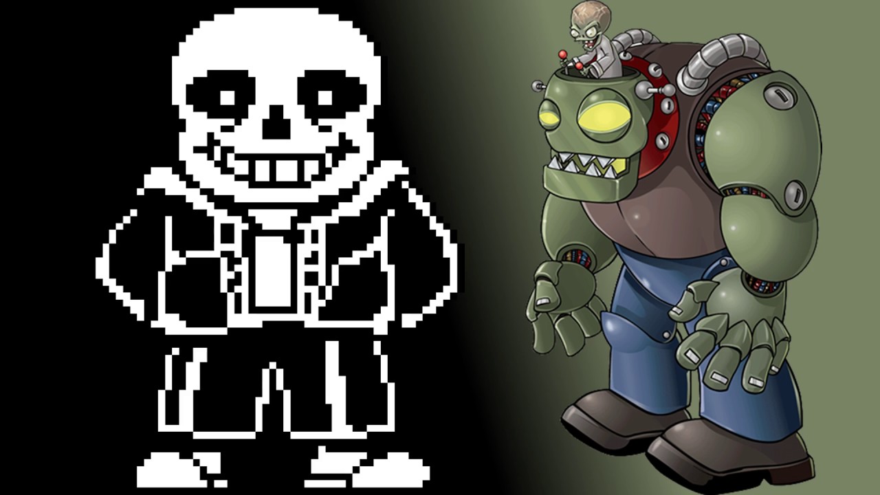 Undertale/Plants Vs Zombies Mix: Zombossalovania - YouTube