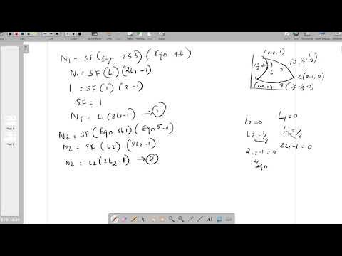 FEM Six noded triangular element - YouTube