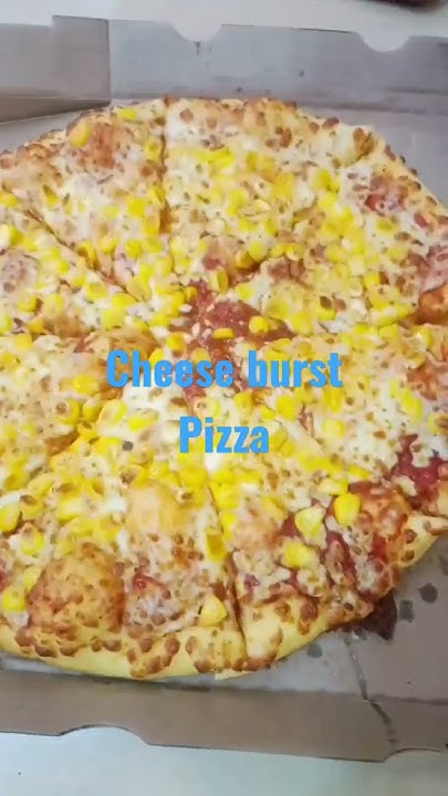 CHEESE BURST& CORN PIZZA#shorts#viralvideo#viralshorts#trending# ...