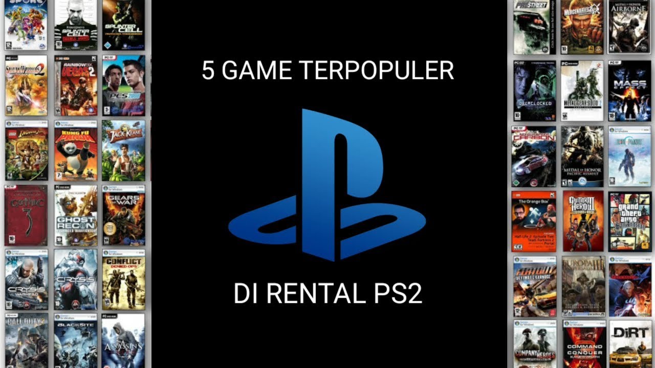 TOP 5 GAME DI RENTAL PLAYSTATION 2 JAMAN DULU - YouTube