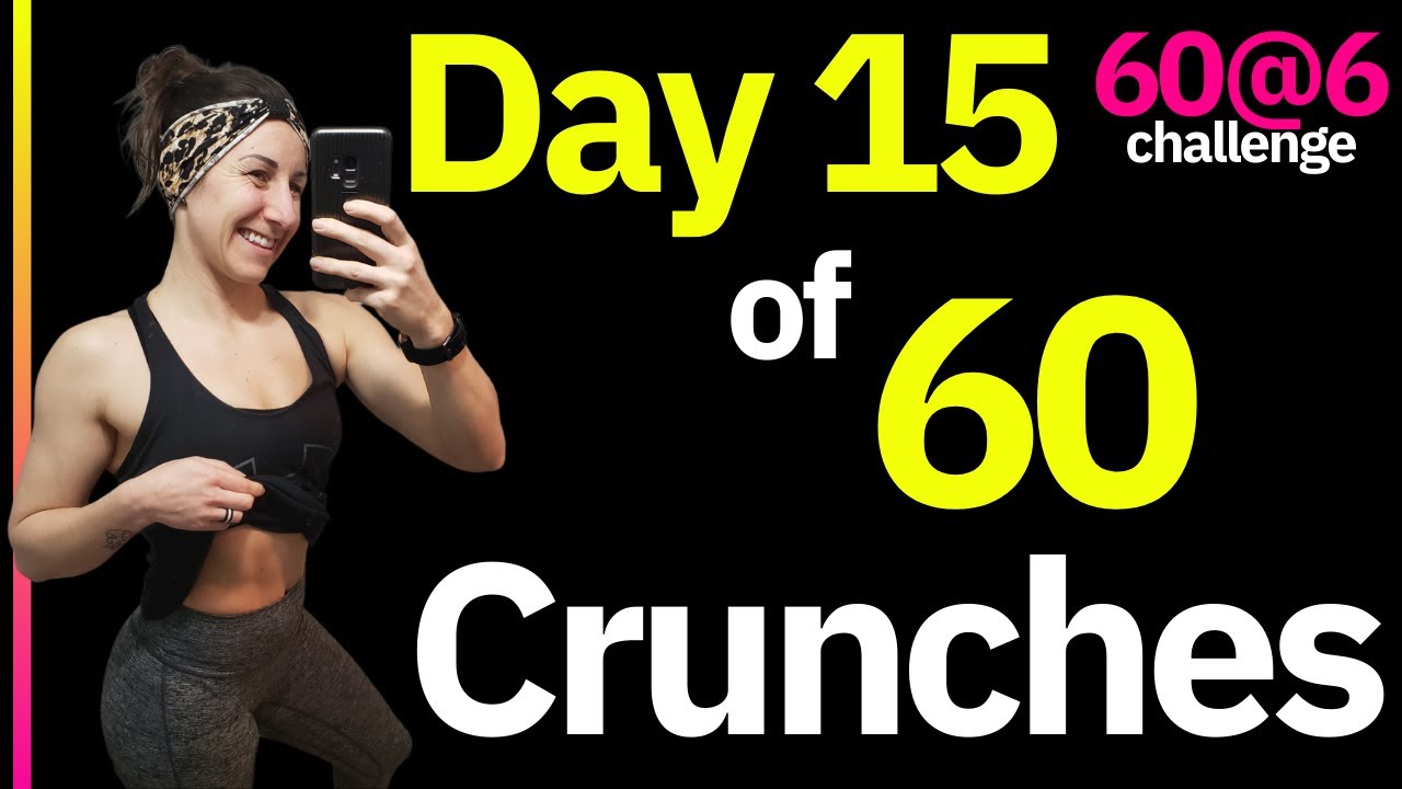 60 DAILY Crunches in February - YouTube