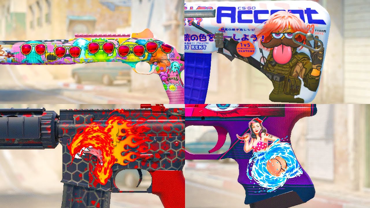 NEW STICKER COMBOS ARE🔥- CS2 COMMUNITY IS COOKING INSANE WILD CRAFTS🔥 ...