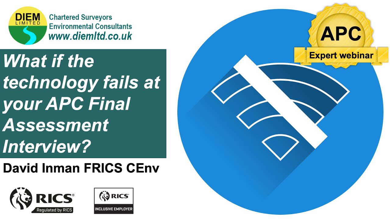 What if the technology fails at your APC Final Assessment Interview ...