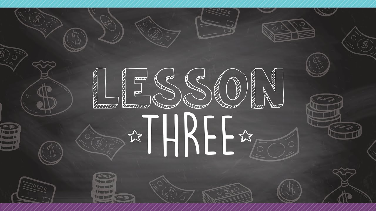 MONEY LESSONS FOR KIDS | Lesson 3 | Saving Money - YouTube