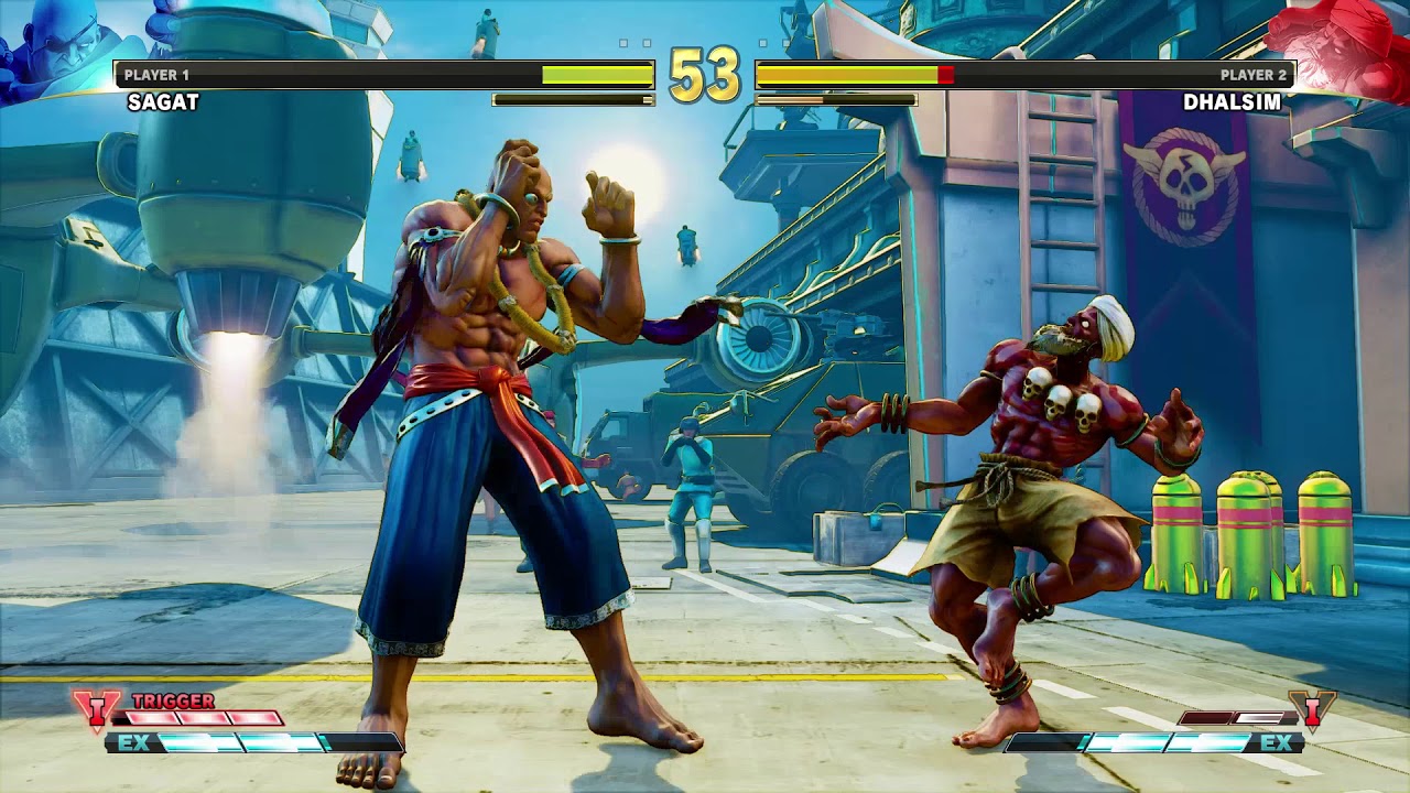 SFV Tournament - Quarter Finals - ONI (Sagat) VS Musain (Dhalsim) - YouTube