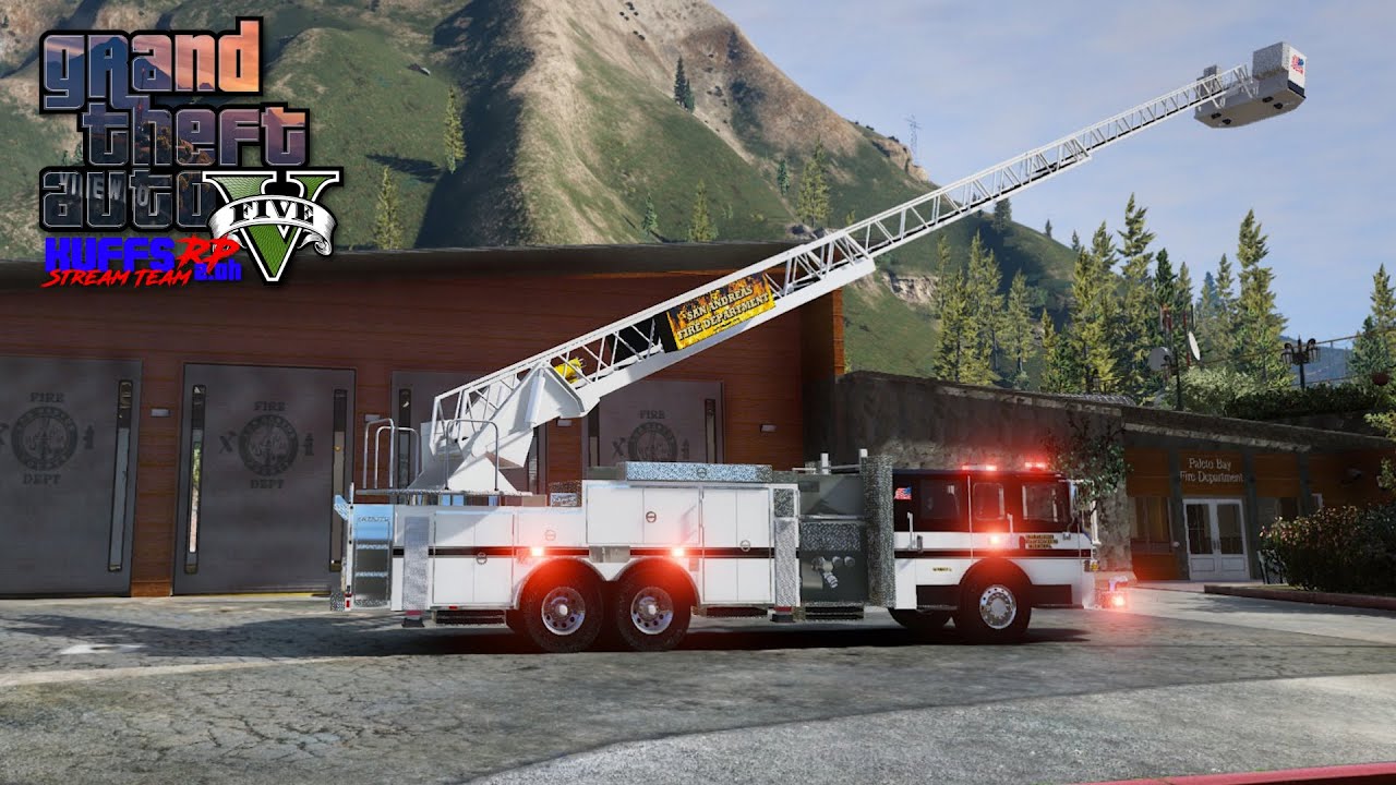 KUFFSrp LIVE! Flames Beware, New Ladder Truck is Here! | KUFFSrp FiveM ...