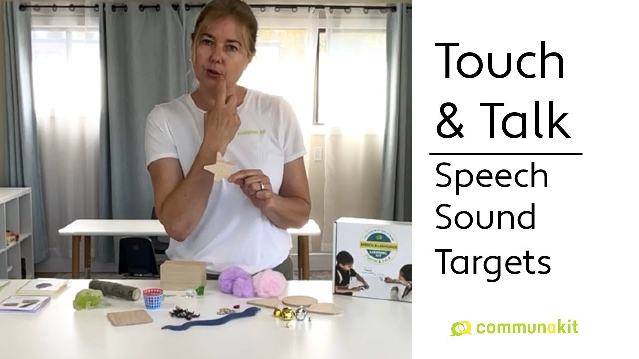 Touch & Talk - speech sound targets - YouTube