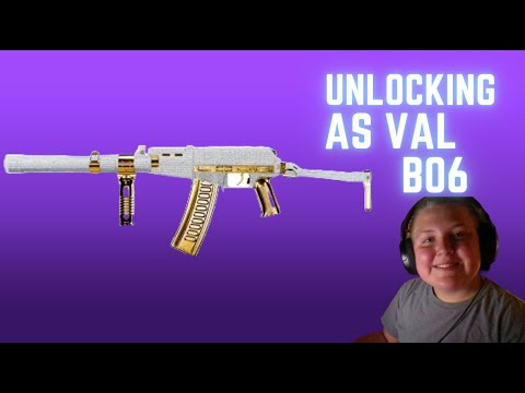 Unlocking AS VAL is BO6! - YouTube