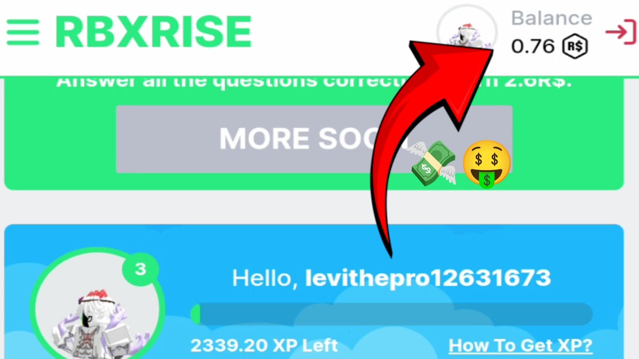 New Free robux method by Rbxrise.com 2024#rbxrise #freerobux #earnrobux ...
