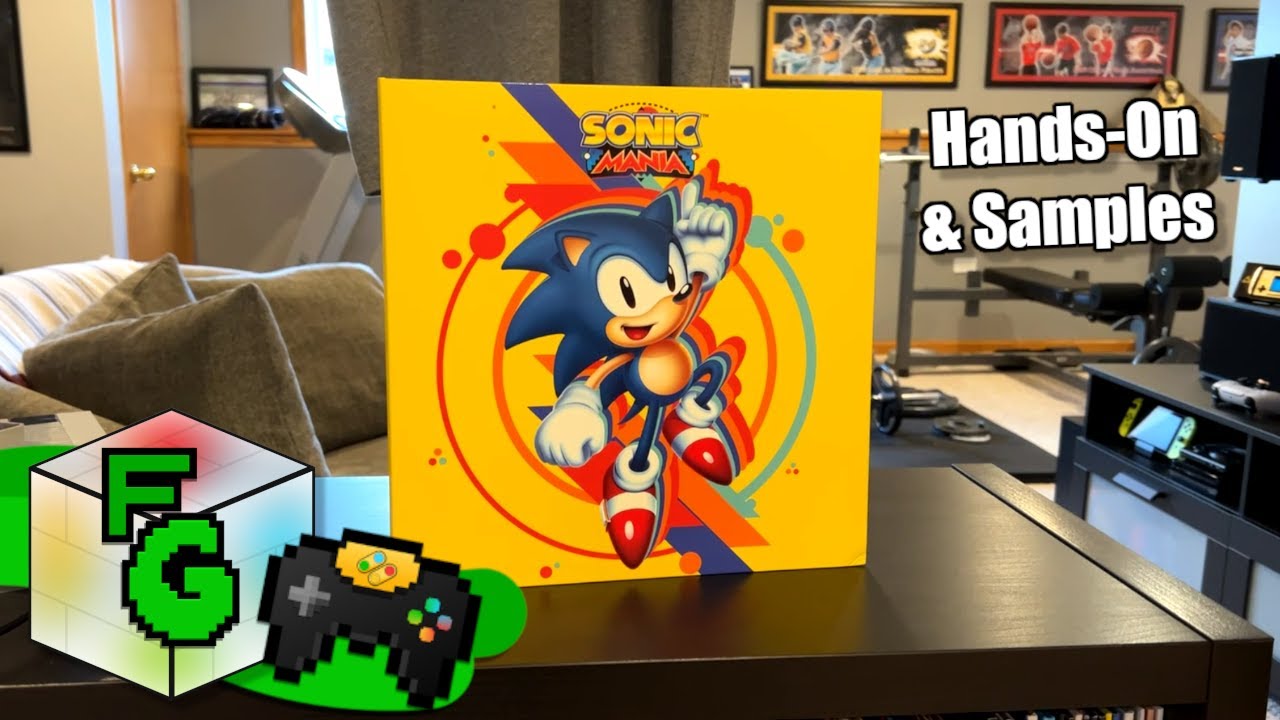 Mania's Greatest Hits! | Sonic Mania Vinyl Soundtrack by Data Discs ...