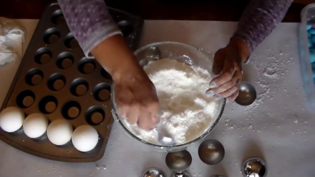 White Bath Bombs - YouTube