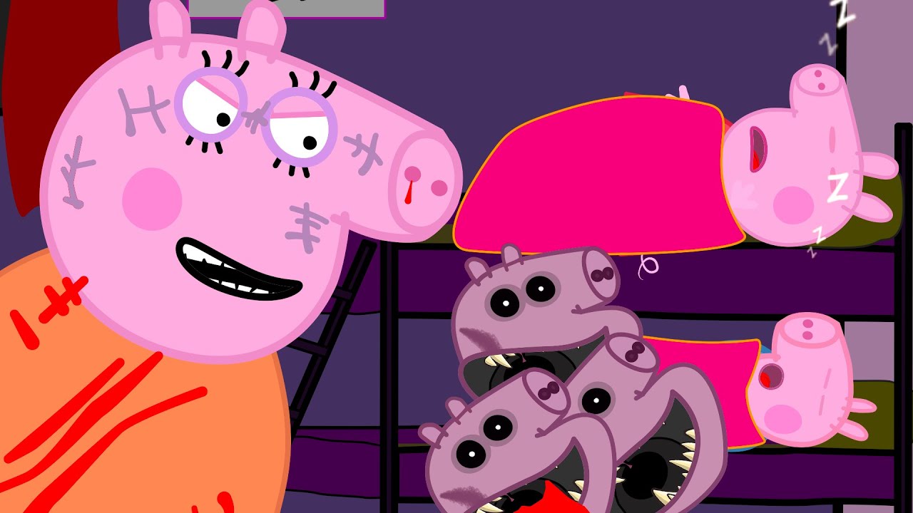 Zombie Apocalypse, Zombies Appear At The Empty Road ?? | Peppa Pig ...