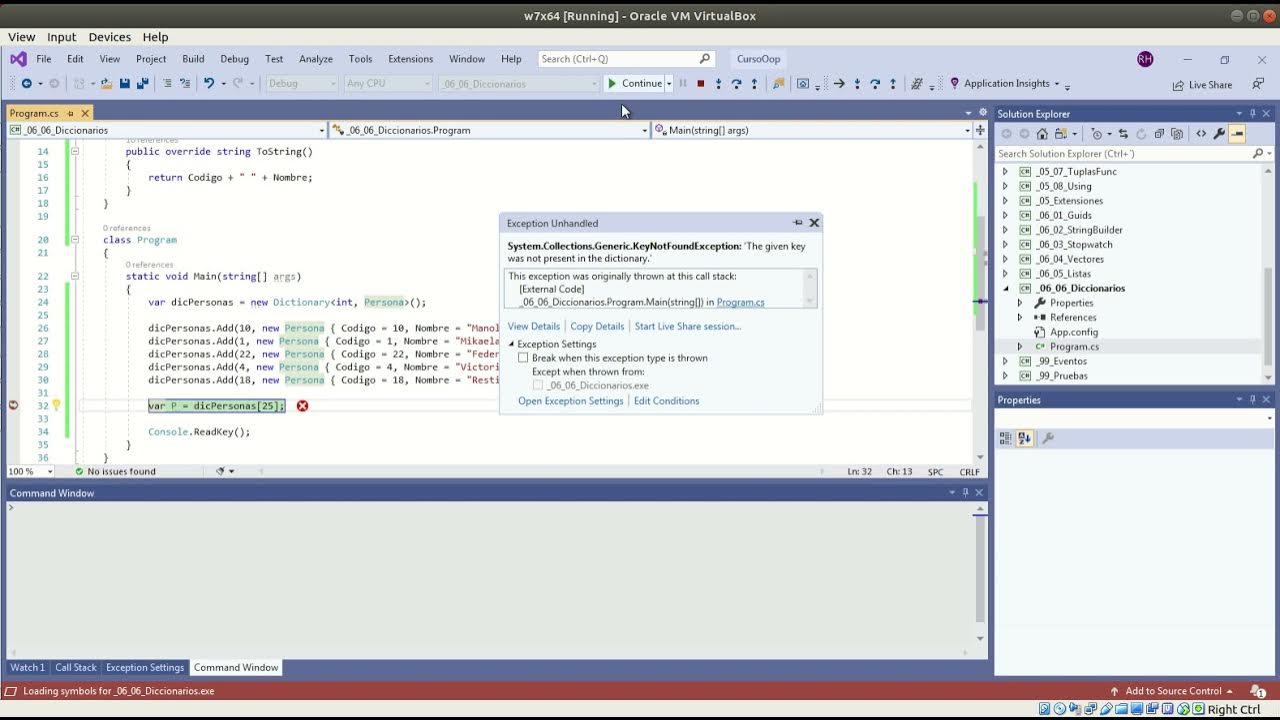 OOP-C# - 06.06 Diccionarios - YouTube