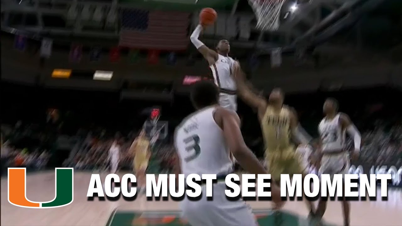 Miami's Anthony Walker Makes Noise In His First Start | ACC Must See ...
