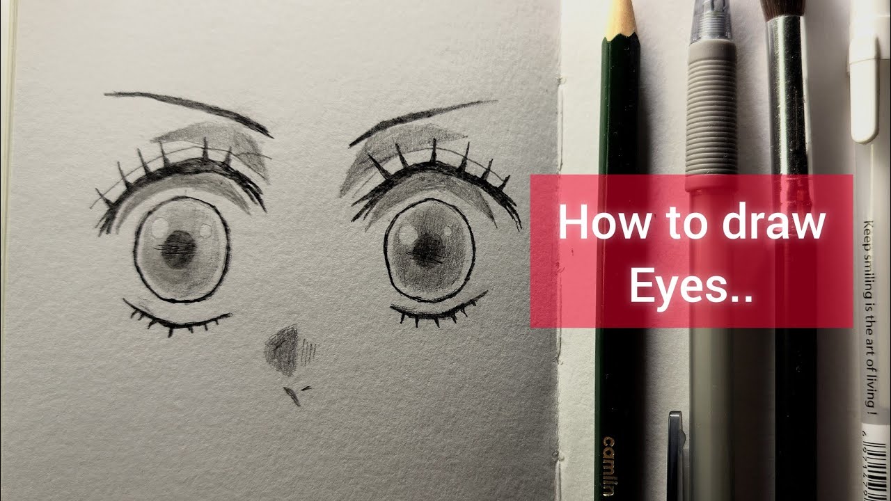 How to draw ANIME EYES for anyone |• eyes tutorial •| - YouTube