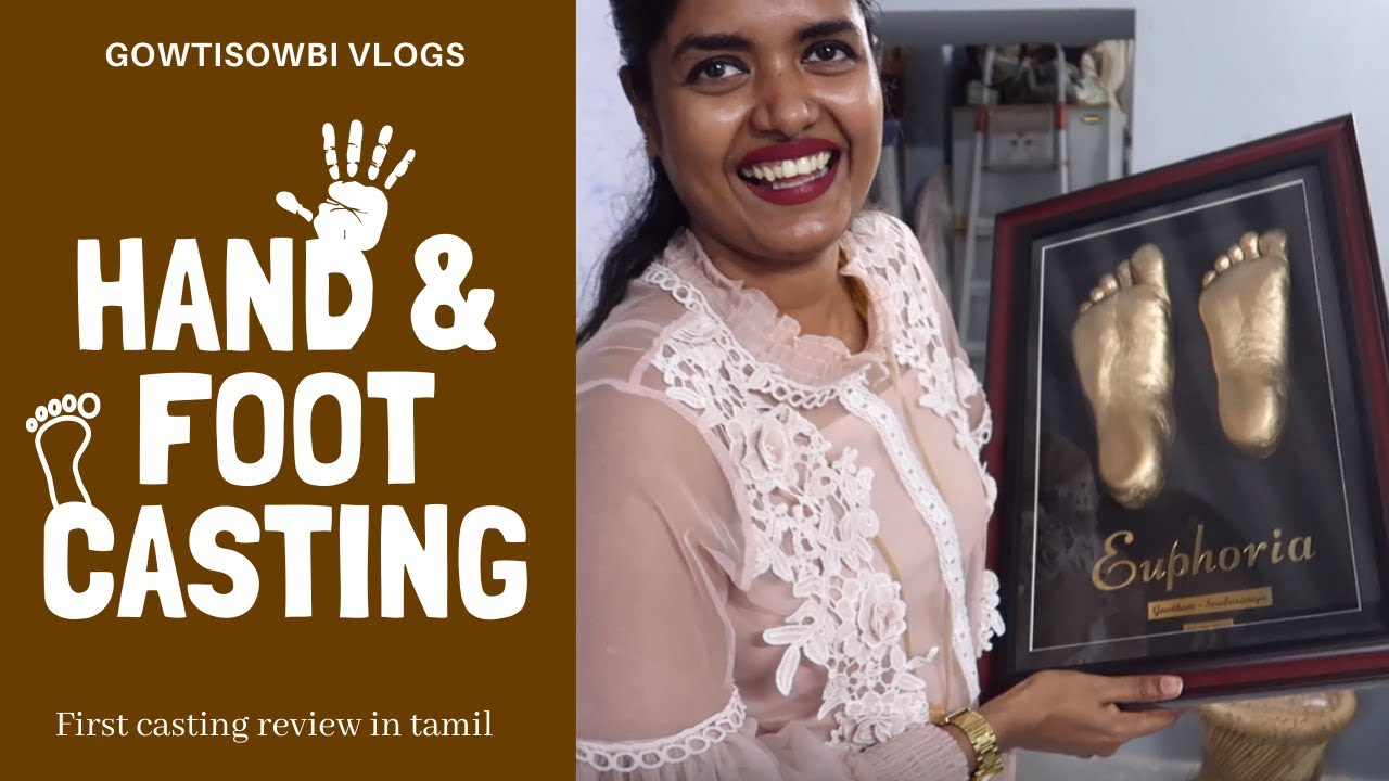Hand & Foot Casting Vlog| Lifetime gift| First casting review in Tamil ...
