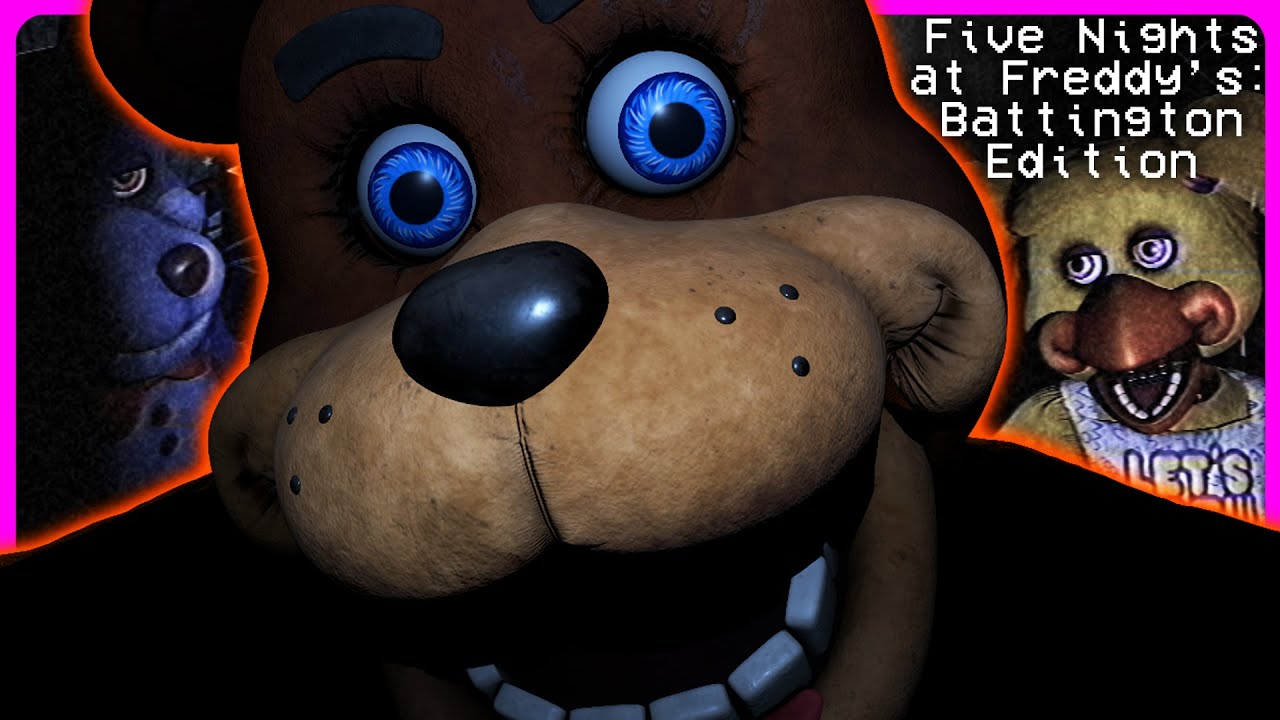 FNAF: Battington Edition | If FNAF Was REALISTIC! [Full Demo] - YouTube