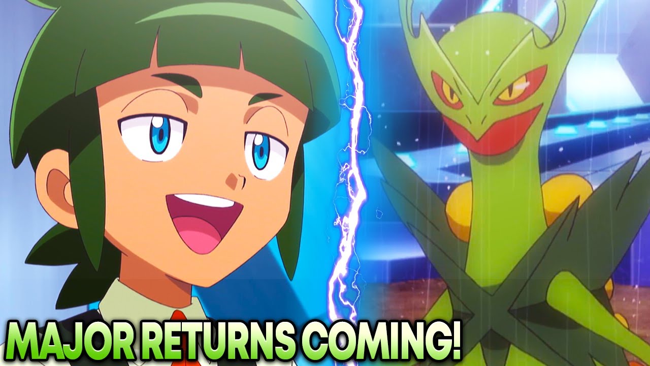 MAJOR KALOS RETURNS Coming SOON! Sawyer, Serena, Clemont, Bonnie and ...