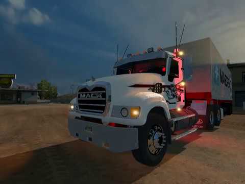 mack granite cv713 venezolano ATS TRANSPORTE Rs - YouTube