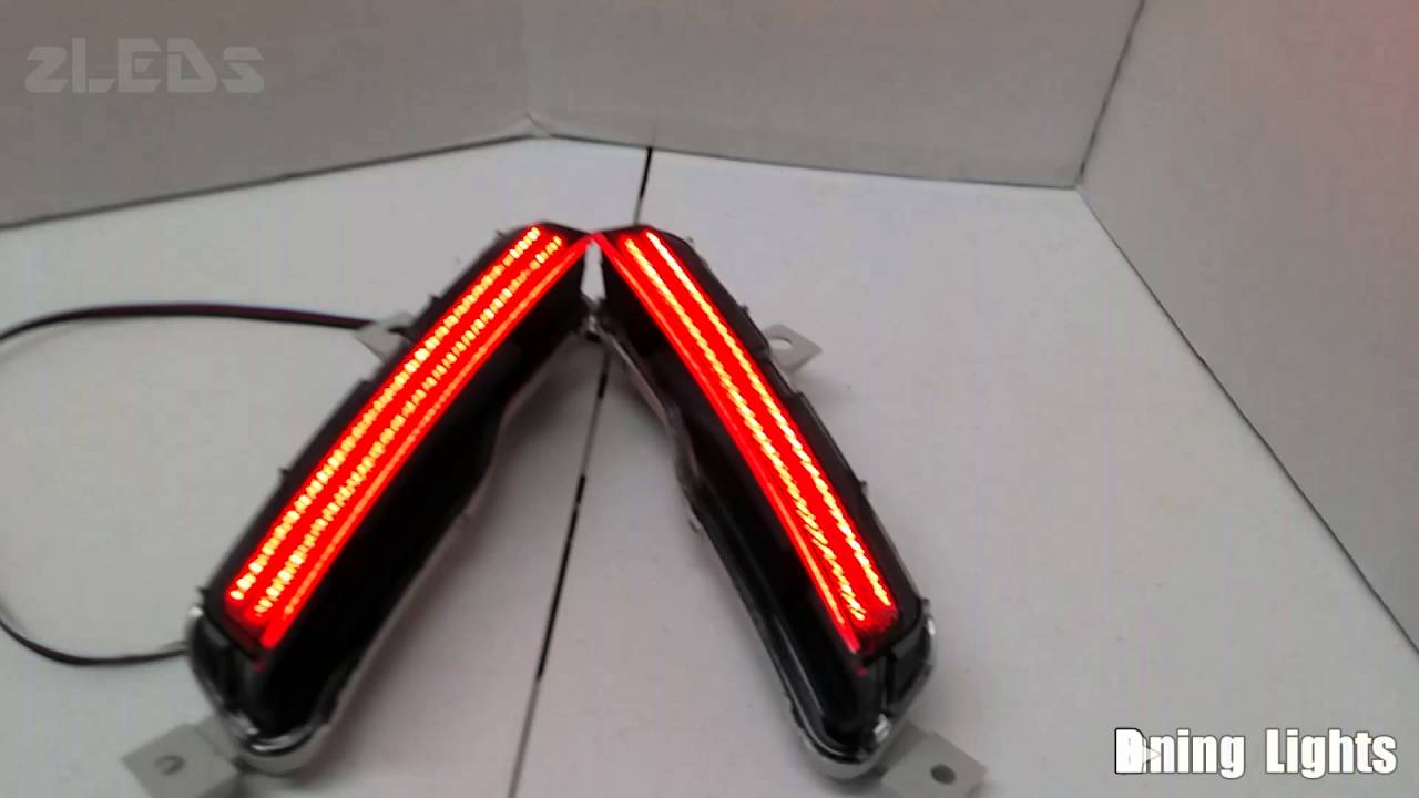 Nissan GTR-R35 Rear Switchback LED Reflectors - YouTube