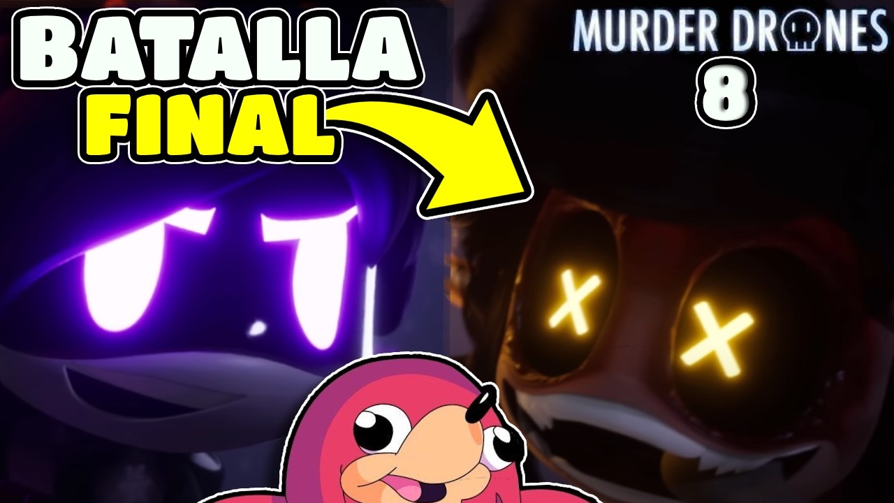 BATALLA FINAL UZI VS TESSA - REACCIONADO A MURDER DRONES EPISODIO 8 ...