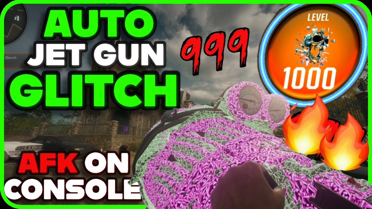 HOW TO AFK JET GUN GLITCH - BO6 ZOMBIES - YouTube