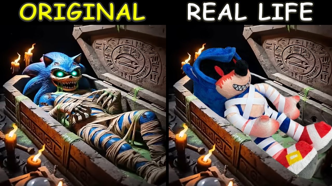 SHIN SONIC mummy in the ancient tomb | The Sonic Tapes Animation ...