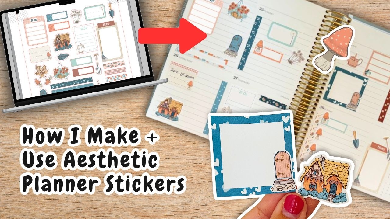 How I Use Stickers In My Planner To Organize My Week (Use This For 2025 ...