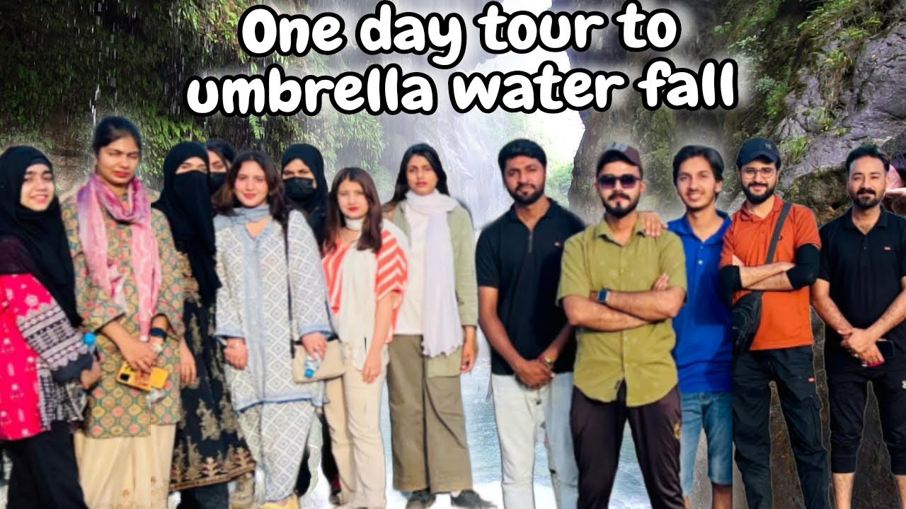 Exploring The Pakistan’s Best Water Fall 😮 || Umbrella Water Fall ...