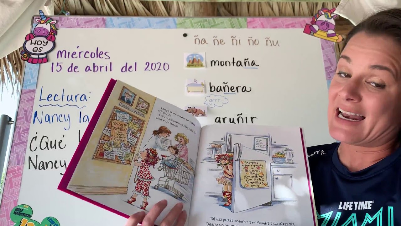 Nancy la elegante (Fancy Nancy) - Bilingual read aloud - Lectura ...