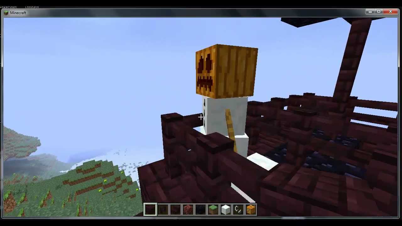 Episode one how to minecraft "Snow Golem defence" - YouTube