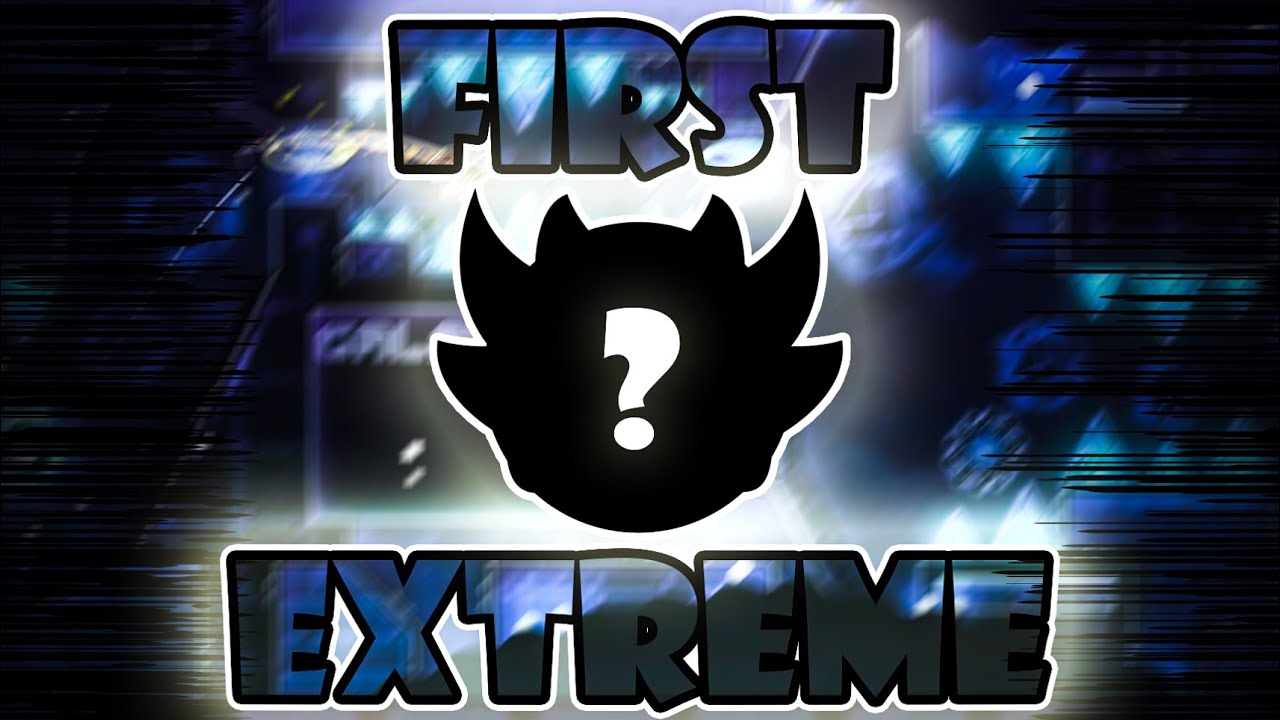 Geometry Dash: first extreme demon | yippee - YouTube